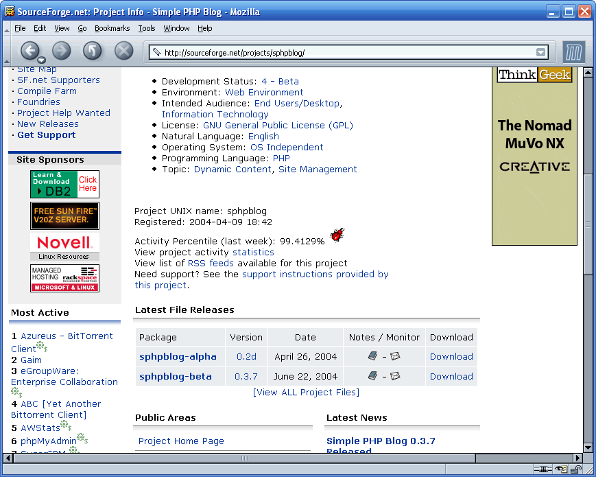 Instalación de Simple PHP Blog (Tutorial parte II) | Bitácora de Javier ...