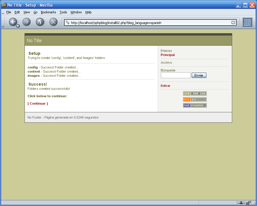 Instalación de Simple PHP Blog (Tutorial parte II) | Bitácora de Javier Gutiérrez Chamorro (Guti)