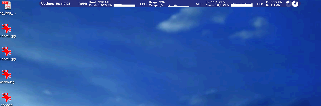 Mi configuración de Samurize | Bitácora de Javier Gutiérrez Chamorro (Guti)