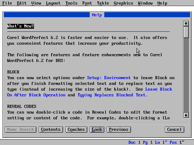 Wordperfect 6 para DOS | Bitácora de Javier Gutiérrez Chamorro (Guti)
