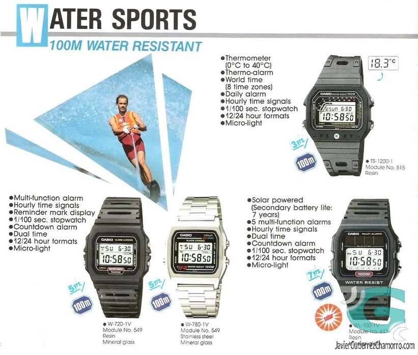 Casio W-780 y Casio W-720 | Bitácora de Javier Gutiérrez Chamorro (Guti)